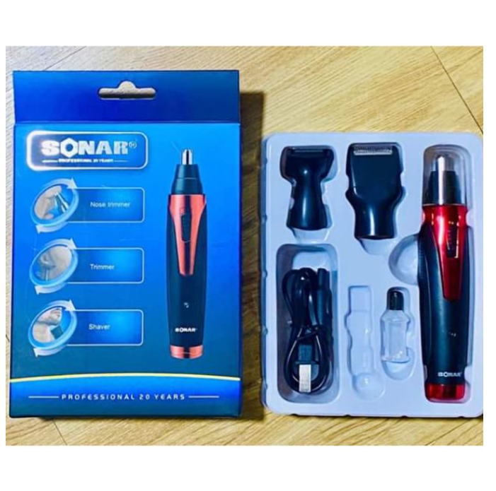 Sonar Professional Hair Trimmer Clipper Shaver 3 in 1 SN 600 | Lazada PH