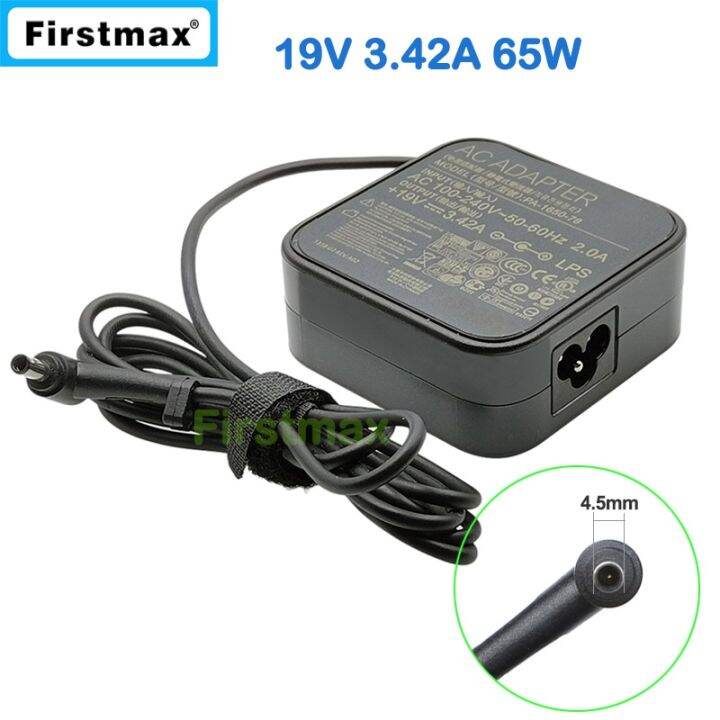 19V 3.42A 65W AC Adapter Laptop Charger for MSI Modern 14 B4M B4MW MS-14DK Summit E13 Flip Evo ...