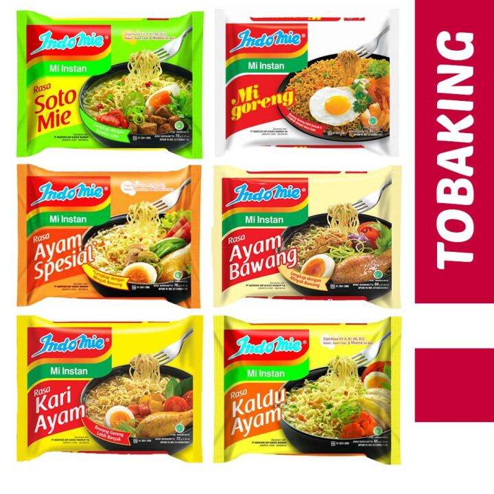 Indomie Mie Instan / Indomie Goreng / Indomie Kuah / Indomie Soto ...
