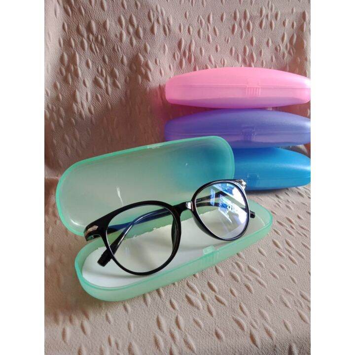 Tempat Kacamata Transparan - Kotak Kacamata Transparan | Lazada Indonesia