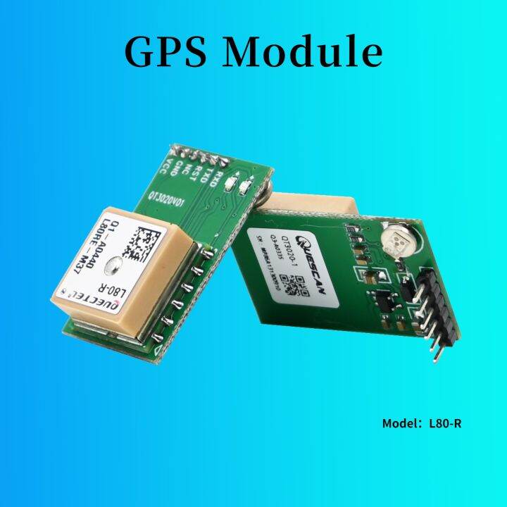 【CW】 GPS Module with Antenna Quectel L80-R GNSS TTL Serial Port ...