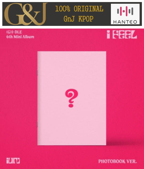 G I-DLE - I feel (PhotoBook Ver) 6th Mini Album | Lazada Indonesia