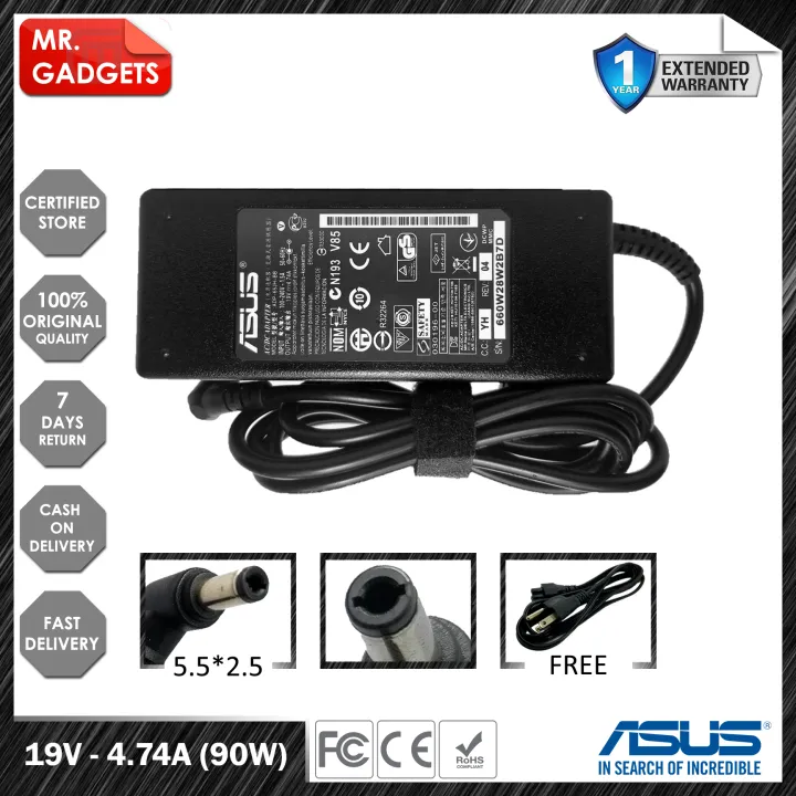 Asus Laptop Charger Adapter for ASUS M6 series M6 M6000 M6000A M6000C ...