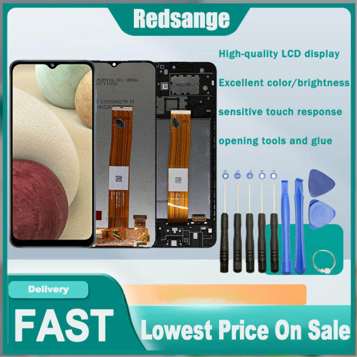 Redsange Original 6.5 inches IPS LCD For Samsung Galaxy A12 SM-A125F A125F LCD Touch Screen ...