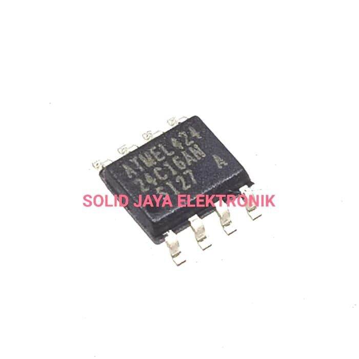 IC MEMORY 24C16 SMD IC 24C16 MEMORI SMD EPROM IC TEMPEL MEMORY TV 24C16 24 C 16 SMD | Lazada ...