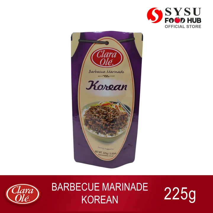 Clara Olé Barbecue Marinade- Korean 225g | Lazada PH