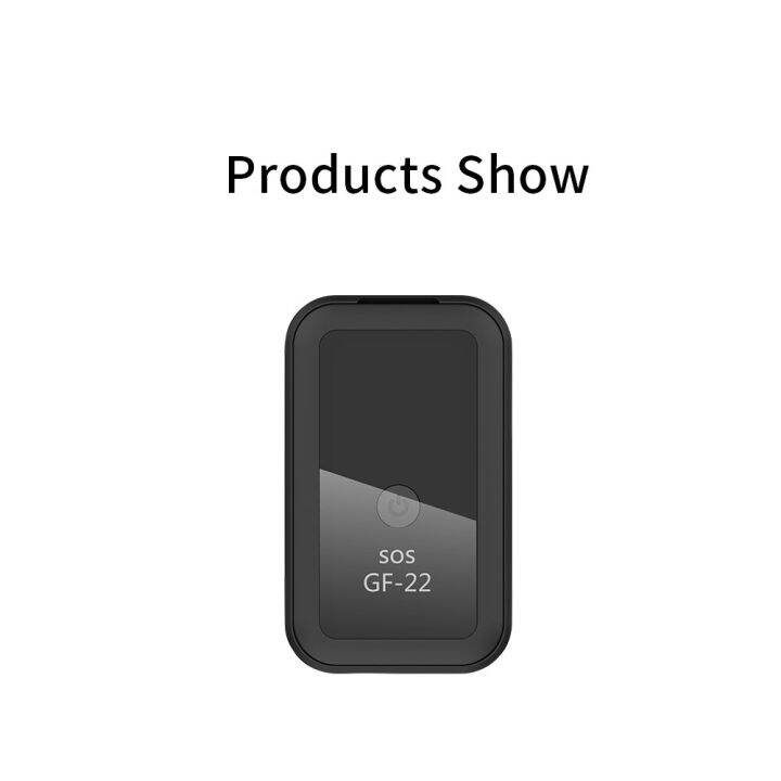 GF22 Car GPS Tracker Strong Magnetic Small Location Tracking Device | Lazada PH