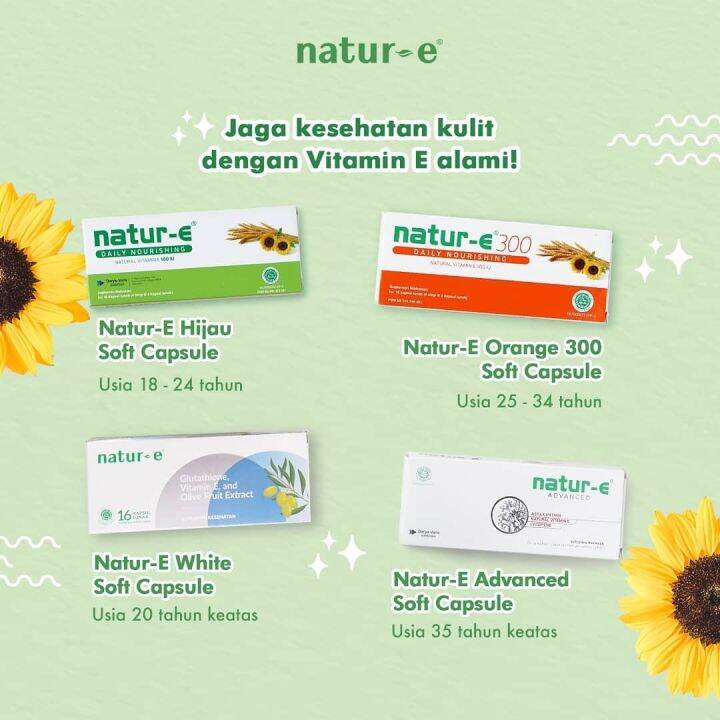 Natur-e Advanced softcapsule isi 32 | Lazada Indonesia