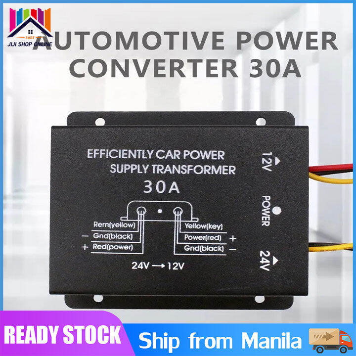 【Original + 24 hours delivery】30A 360W Car Power Supply Converter Step ...