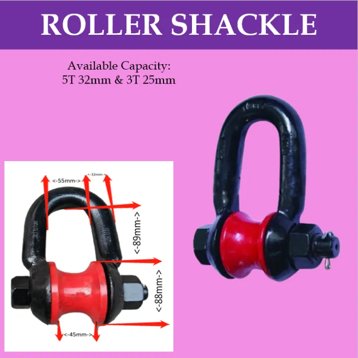 Lifting Equipment Roller Shackle 3tons, 5tons | Lazada PH