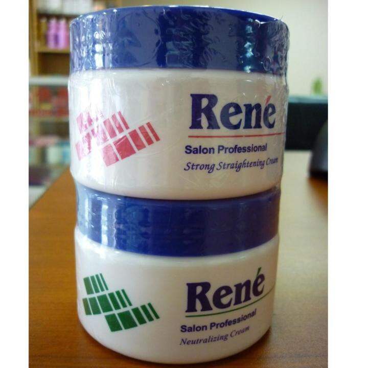 Rene Hair Rebonding Cream (No Need IRON) 120ml | Lazada