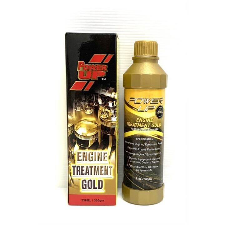 [MUST BUY] GOLD POWER UP Engine Treatment 236ml / Protect Motor Engine ...