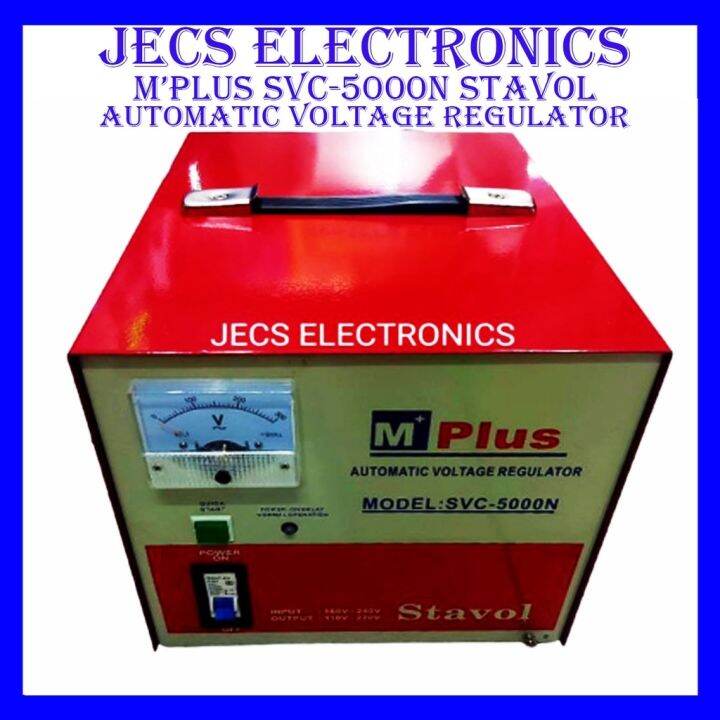 AUTOMATIC VOLTAGE REGULATOR (AVR) 5000WATTS | Lazada PH