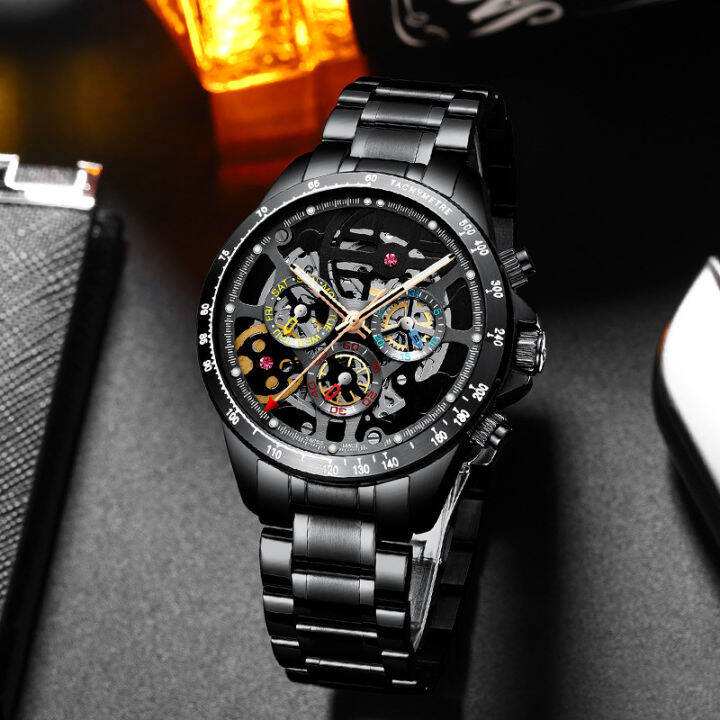 HAIQIN 8827 Jam Tangan Jenama Lelaki Kalis Air | Lazada.co.th