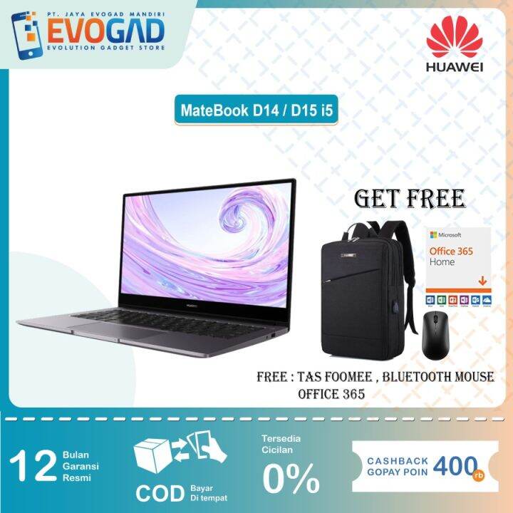 HUAWEI MateBook D14 I D15 Intel Core i5 Gen 10 , Windows 10 | Lazada ...