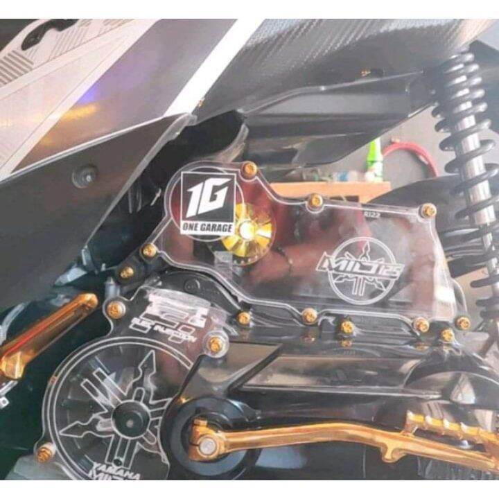 Mio i 125 Acrylic crankcase cover | Lazada PH