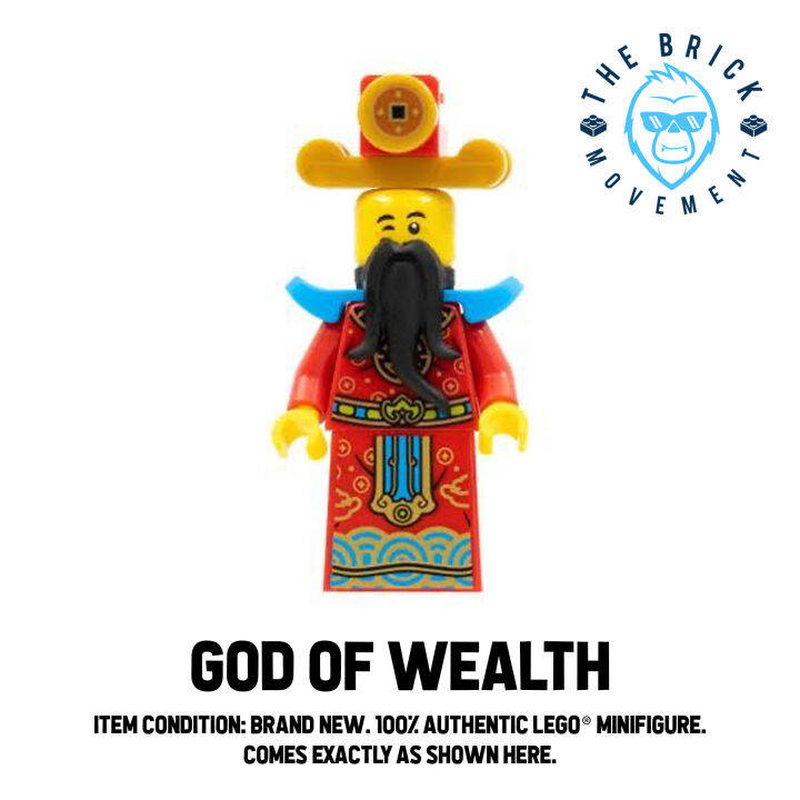 LEGO® God of Wealth Minifigure | Lazada PH