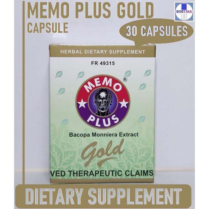 Memo Plus Gold Capsule 30s | Lazada PH