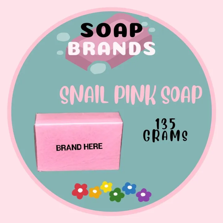 Snail Pink Soap(glass skin and whipped soap)(Unlabeled Soap) | Lazada PH