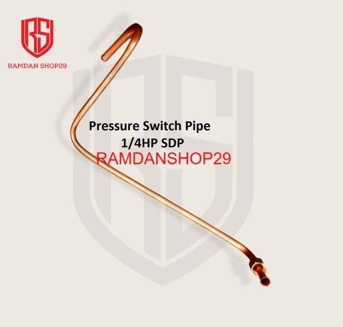 Pipa Otomatis Kompresor Angin Pressure Swicth Pipe 1/4 HP SDP | Lazada ...