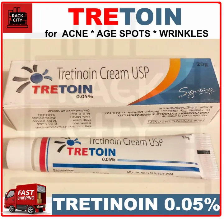 TRETOIN CREAM 20g (Tretinoin 0.05%) | Lazada PH