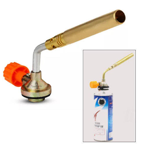Flamethrower Butane Burner Gas Blow Torch Hand Ignition Camping Welding BBQ Tools | Lazada PH