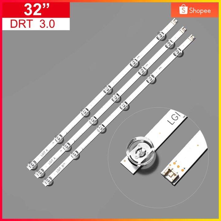 3PCS LED Backlight Strip 6Lamp for Lg 32 Inch Tv Innotek Drt 3.0 G4PH ...