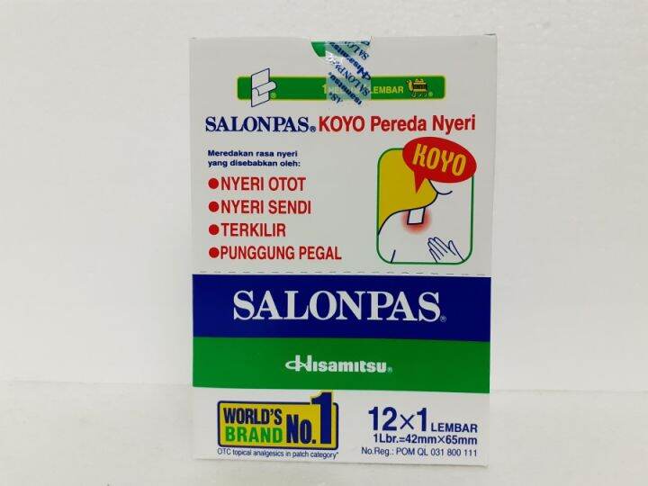 Salonpas koyo isi 12 lembar | Lazada Indonesia