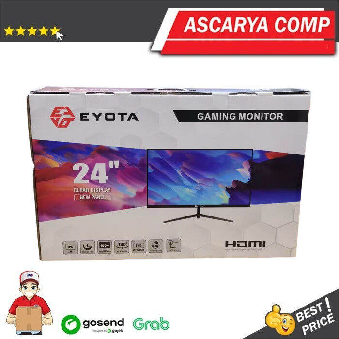 MONITOR EYOTA 24 INCH FHD IPS 100HZ FRAMELESS | Lazada Indonesia
