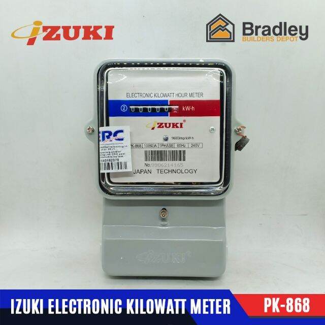 ♭Izuki Electronic Kilowatt Hour Meter (PK-868)♚ | Lazada PH