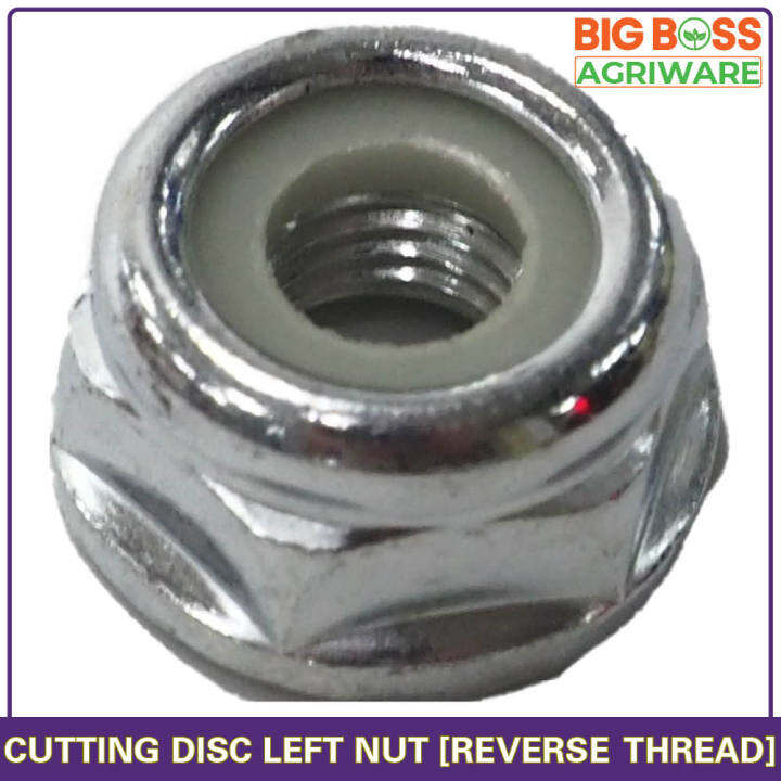 BBA 8mm Cutting Disc Nut Reverse/Left Thread for TD40, FD40, GX35, EC04 ...