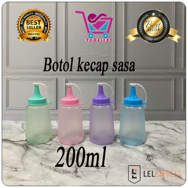 Ysgalery Botol kecap sasa ukuran 200ml BKS202 | Lazada Indonesia