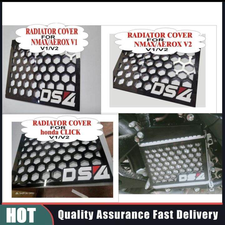 ds4 radiator for nmax/aerox version 1 and 2 / honda click v1/v2 mx/ mxi ...