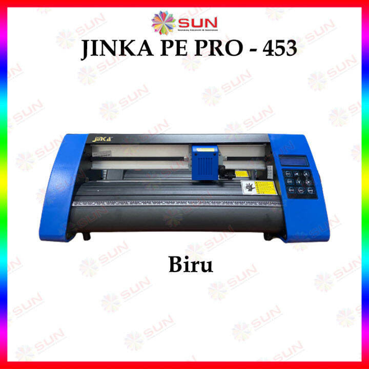 MESIN CUTTING STICKER JINKA PE PRO 453 BIRU + KAYU | Lazada Indonesia