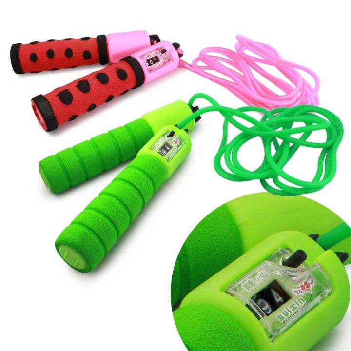 เชือกกระโดด กระโดดเชือก คละสี/ลาย รุ่น Jumping-rob-counting-digital-04a ...