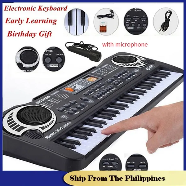Kids 61 Key Electronic Keyboard Organ Piano Mini Electric Musical ...
