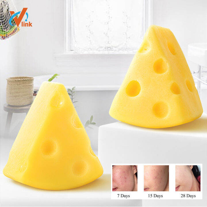 Vlink Cheese Soap 100g Removes Acne Control Oil Exfoliating ...