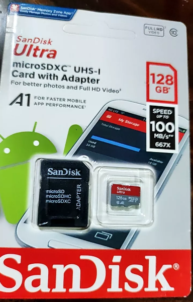 SanDisk Ultra Micro SDcard เมมโมรี่การ์ด Micro SD card Ultra 128GB | Lazada.co.th