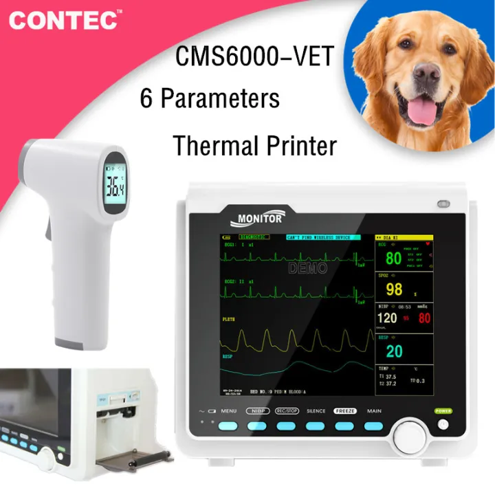 CONTEC CMS6000-VET veterinary patient monitor,animal vital signs ...
