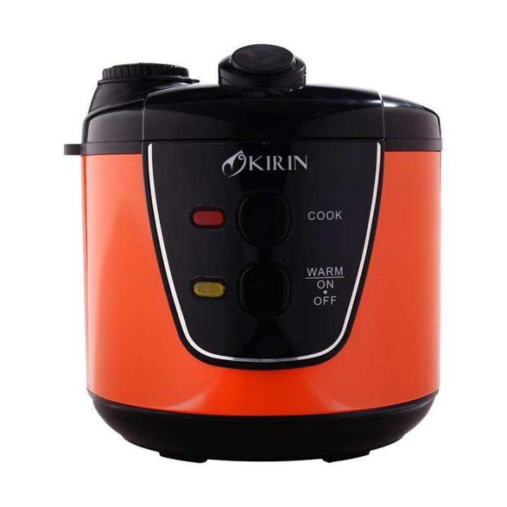 KIRIN KRC-389 Rice Cooker 2 liter Panci Luar Dalam Stenlies - ORANGE | Lazada Indonesia