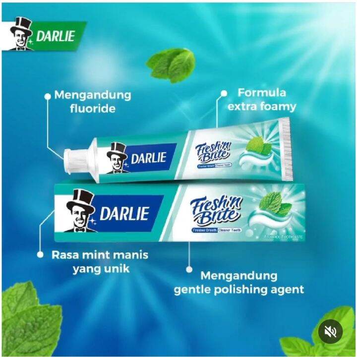 DARLIE Fresh'n Brite Pasta Gigi 140 GR "HEGUI CS" | Lazada Indonesia