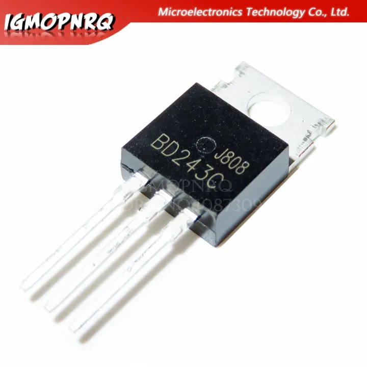 10pcs BD241C BD243C BD244C BD241 BD243 BD244 TO220 Bipolar Transistors ...