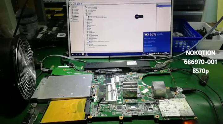 NOKOTION For HP Elitebook 8570P Laptop Motherboard 686970-001 686970-501 QM77 DDR3 HD7550M Video ...