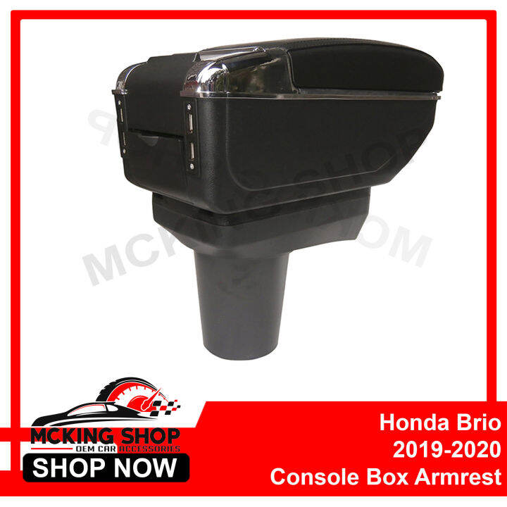 Honda BRIO 2019-2020 OEM Armrest Center Console Box with USB Port ...