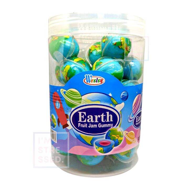 ♂30 Pieces Earth Fruit Jam Gummy Candy♕ | Lazada PH