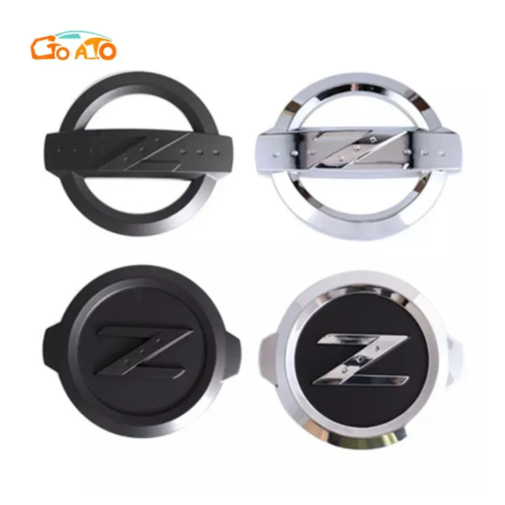 GTIOATO Z Nameplate Car Front Rear Trunk Emblem For 350Z 370Z Fairlady ...