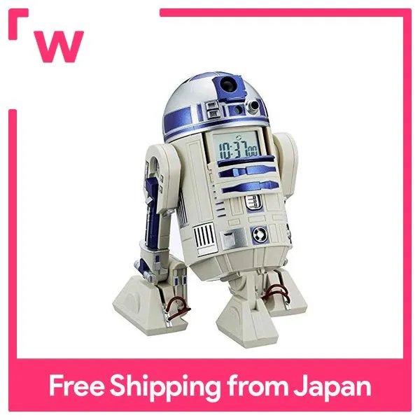 Star Wars R2-D2 Alarm Clock with Voice and Action White Rhythm Clock ...