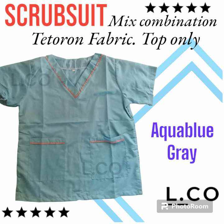 L.CO'S NEW UPPER SCRUBSUIT (combination) assorted color of scrub suit ...