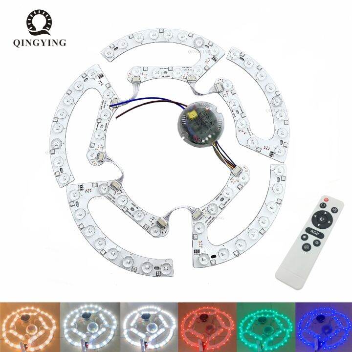 Doul Color CCT RGB Dimmable LED Module With Lens 18W 36W 60W 3000K ...