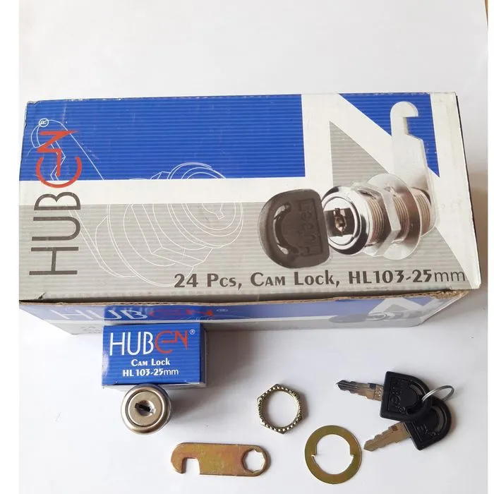 BMS - Kunci Laci Lemari Loker Cam lock Huben HL 103 25mm Drawer Lock ...
